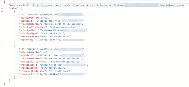 Add Graph Application Permissions to Managed Identity using Graph ...
